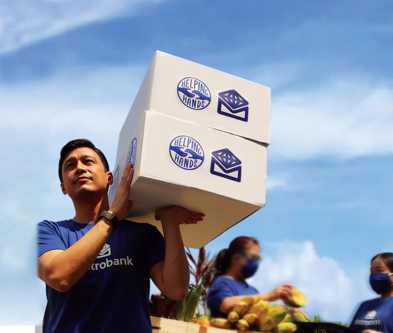 Metrobank Youre In Good Hands Logo