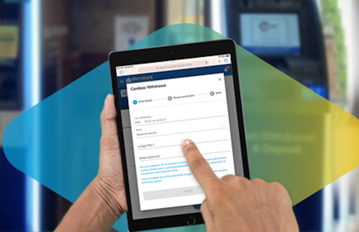 Go cardless with Metrobank’s online cardless withdrawal