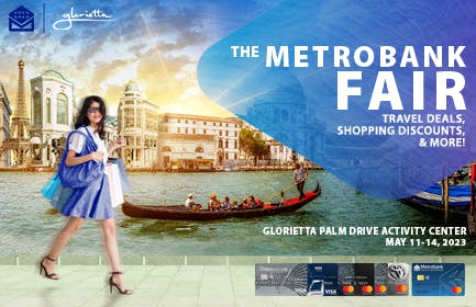 The first-ever Metrobank Fair is coming your way on May 11-14, 2023