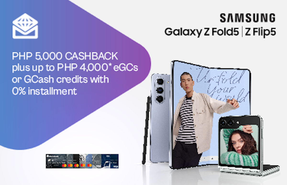 PHP 5,000 CASHBACK at Samsung