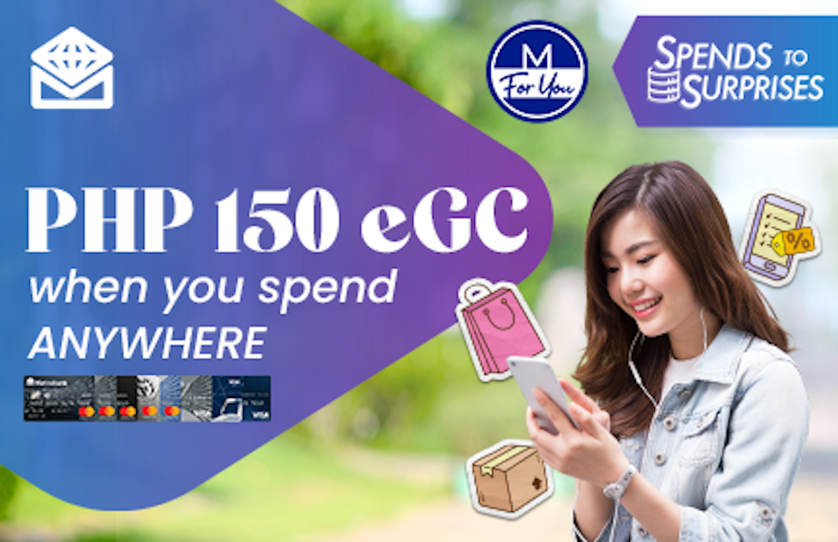 Spends to Surprises: PHP 150 eGC