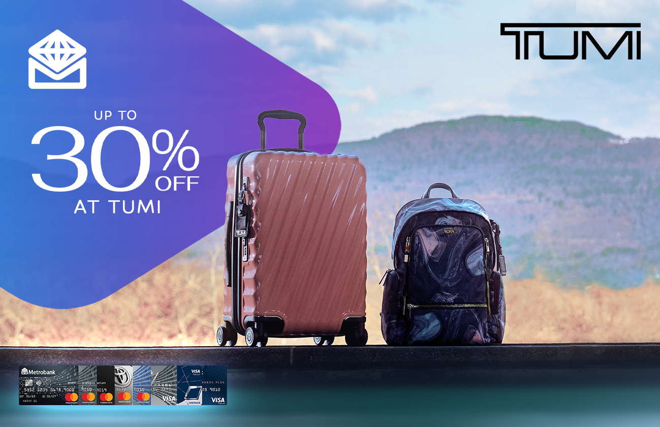 Up to 30% OFF at TUMI