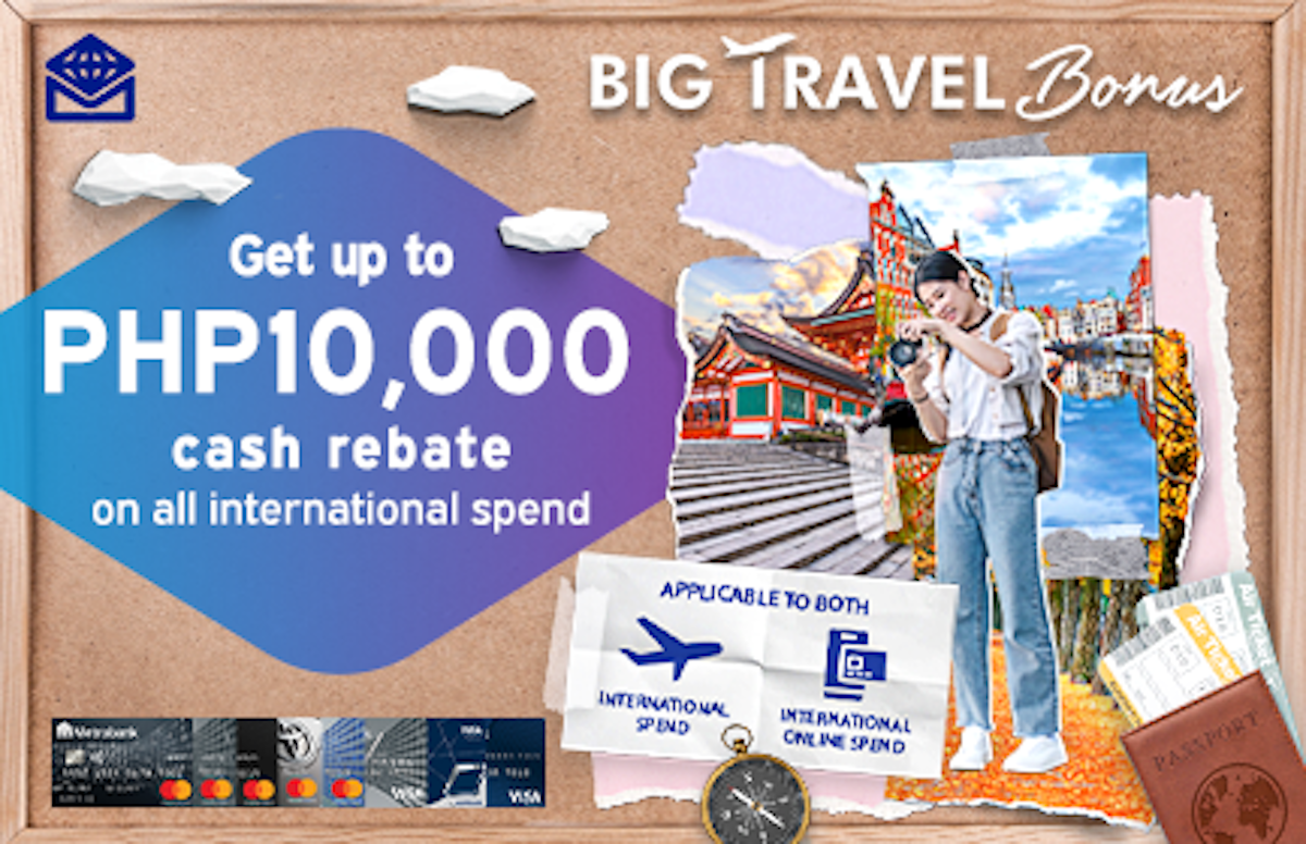 Up to PHP 10,000 cash rebate