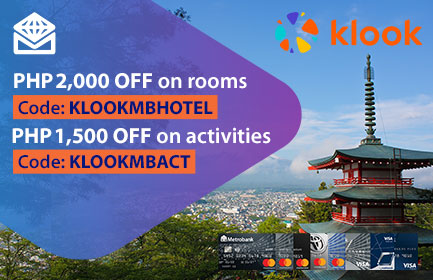 Up to PHP 2,000 OFF on Klook
