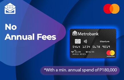 No Annual Fees for Mastercard