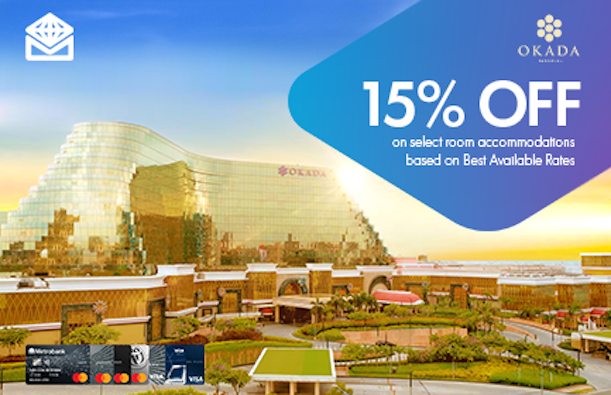 Get 15% OFF at Okada