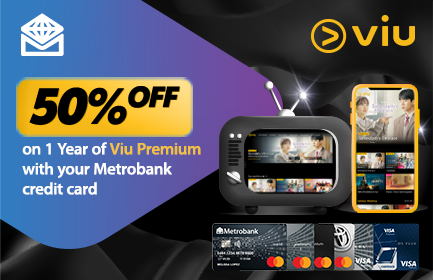 50% OFF annual subscription to Viu Premium