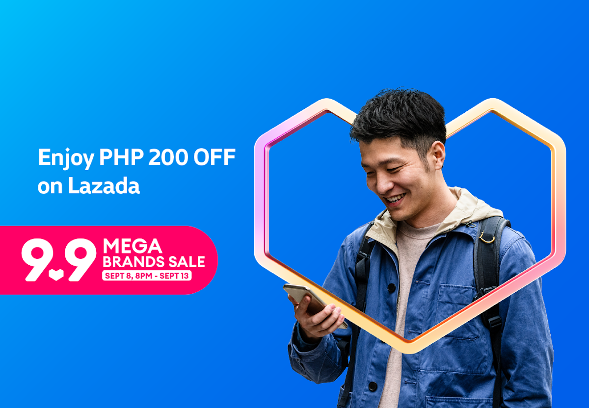 Get PHP 200 OFF on Lazada