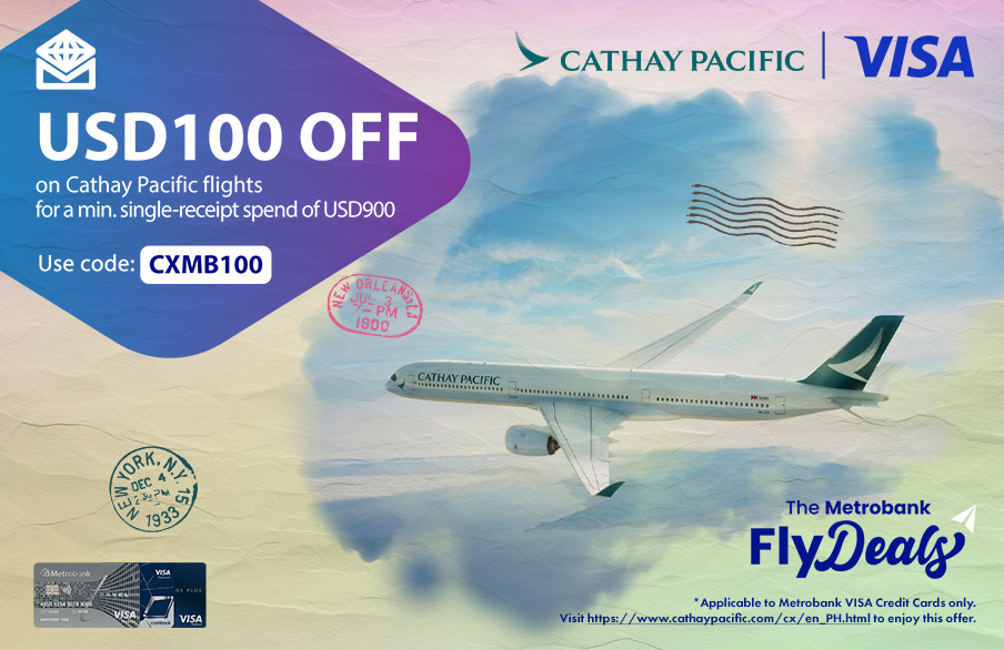 Metrobank FlyDeals x Cathay Pacific