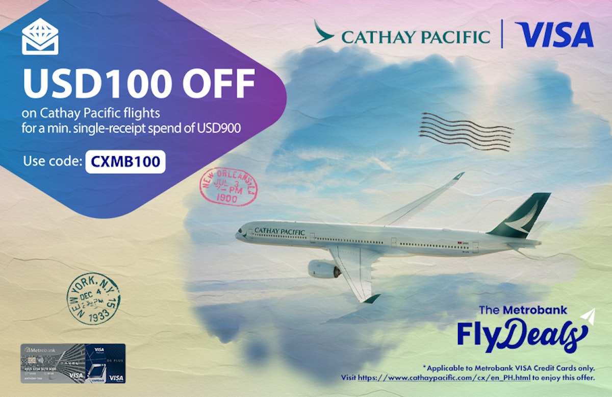 Metrobank FlyDeals x Cathay Pacific
