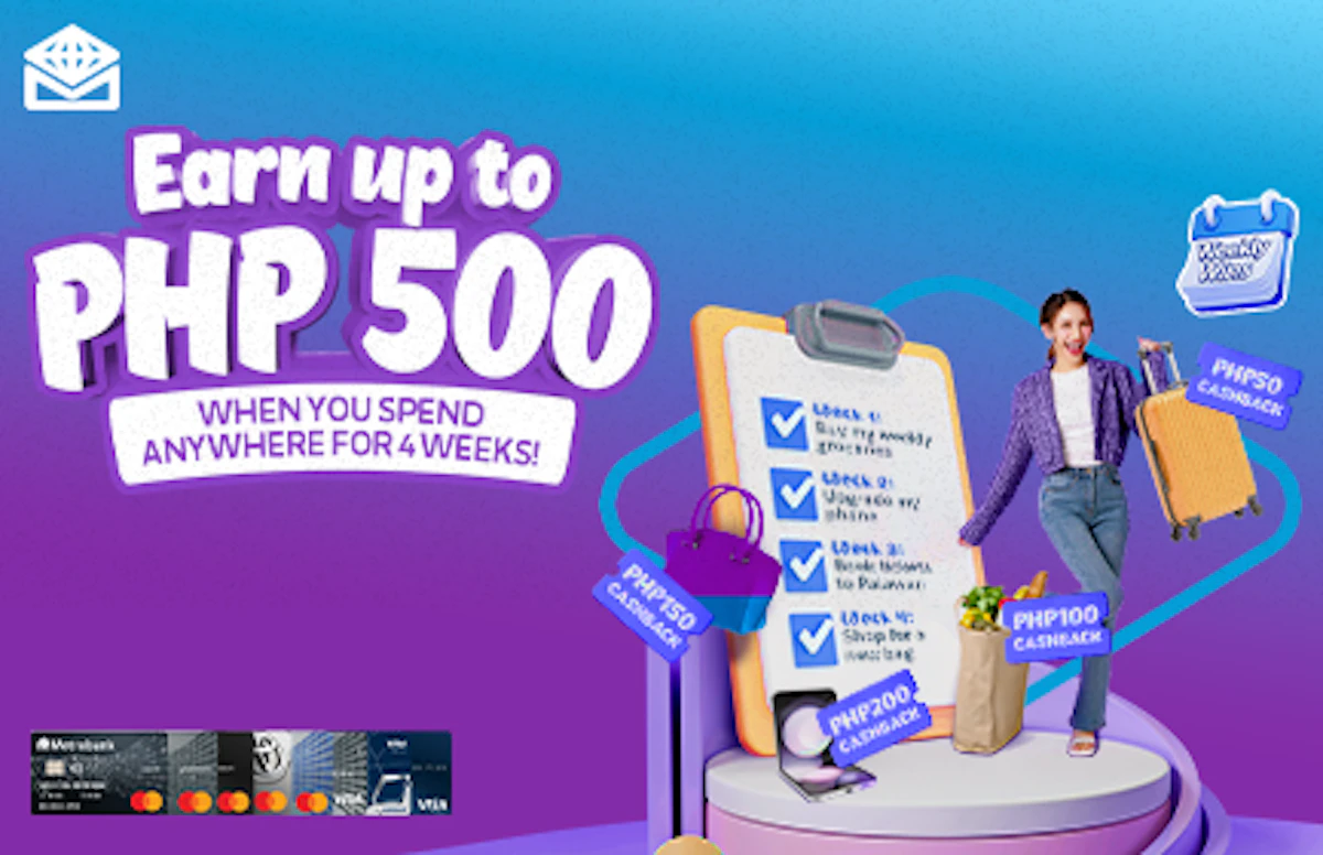 Weekly Wins PHP 500 cashback