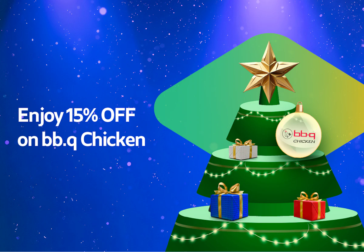 Get 15% OFF on bb.q Chicken | Metrobank