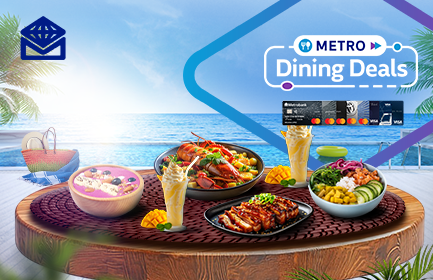 25% OFF buffets at Misto Restaurant | Metrobank