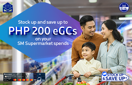 Stock Up and Save Up: SM Groceries | Metrobank