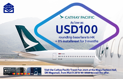 Cathay Pacific Travel Fair | Metrobank