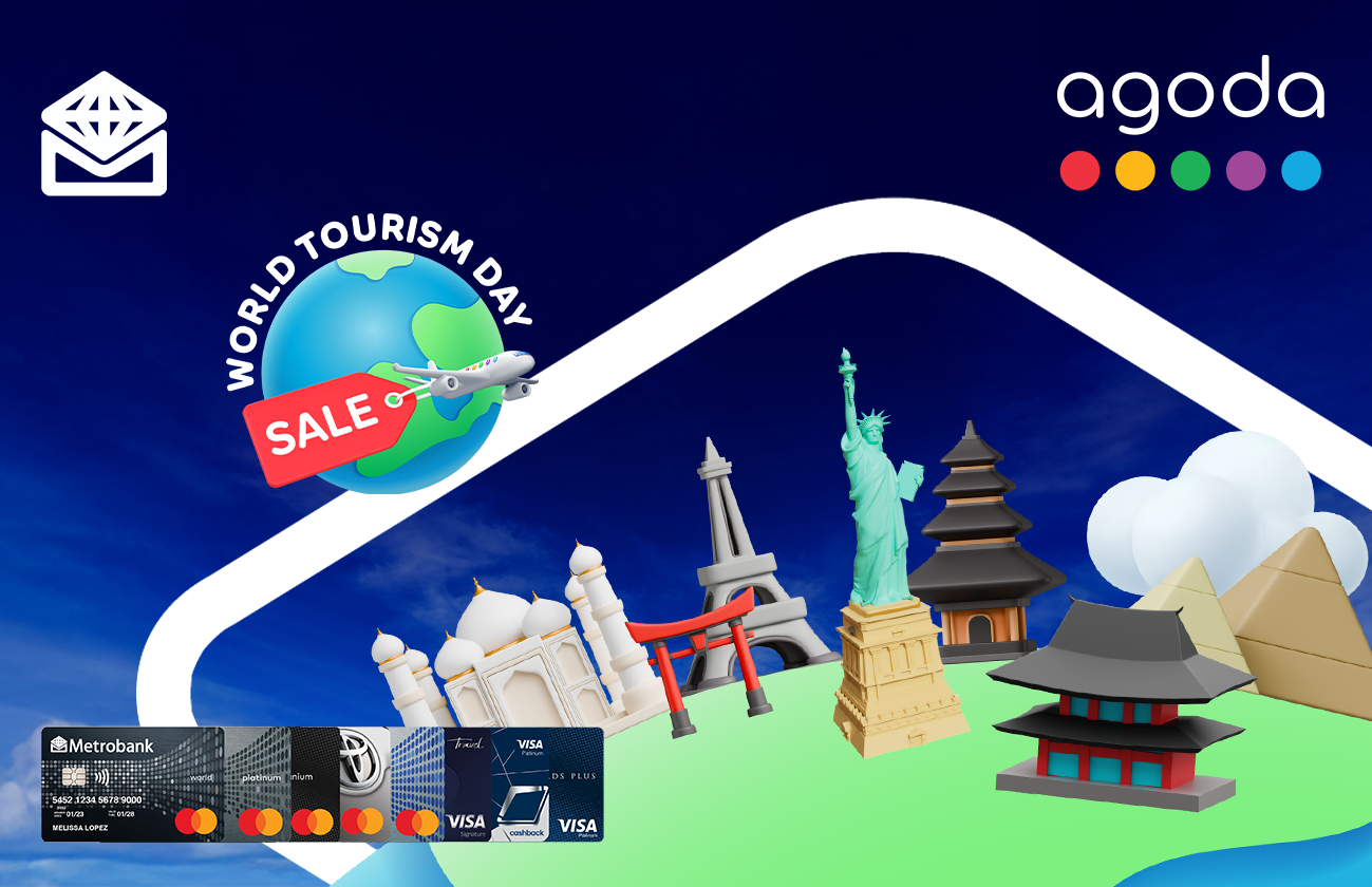 PHP 3,000 OFF at Agoda | Metrobank