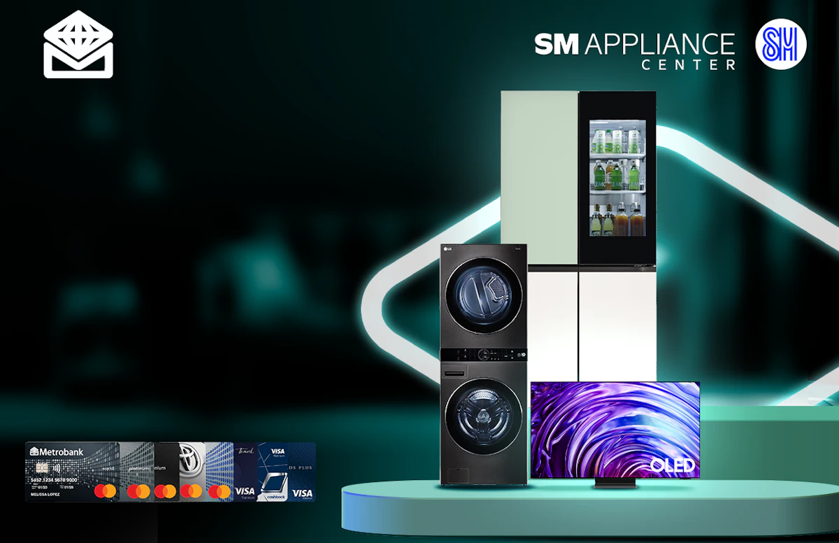 Up to PHP 5,000 OFF at SM Appliance Center | Metrobank