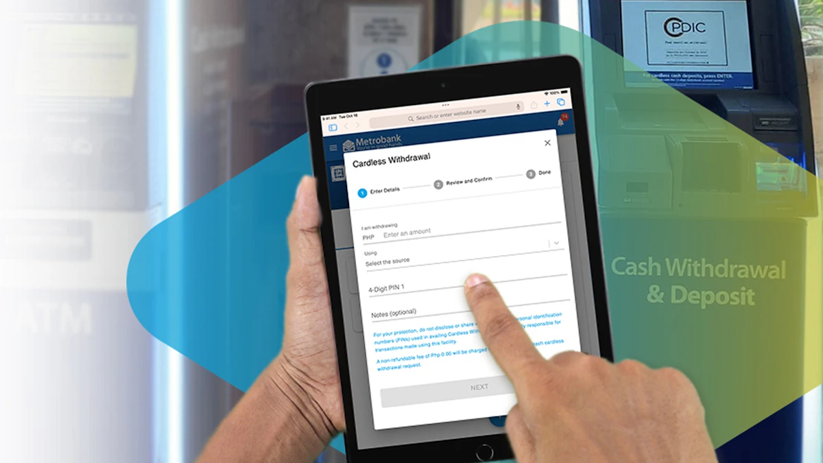 Get money right away with online cardless cash withdrawal